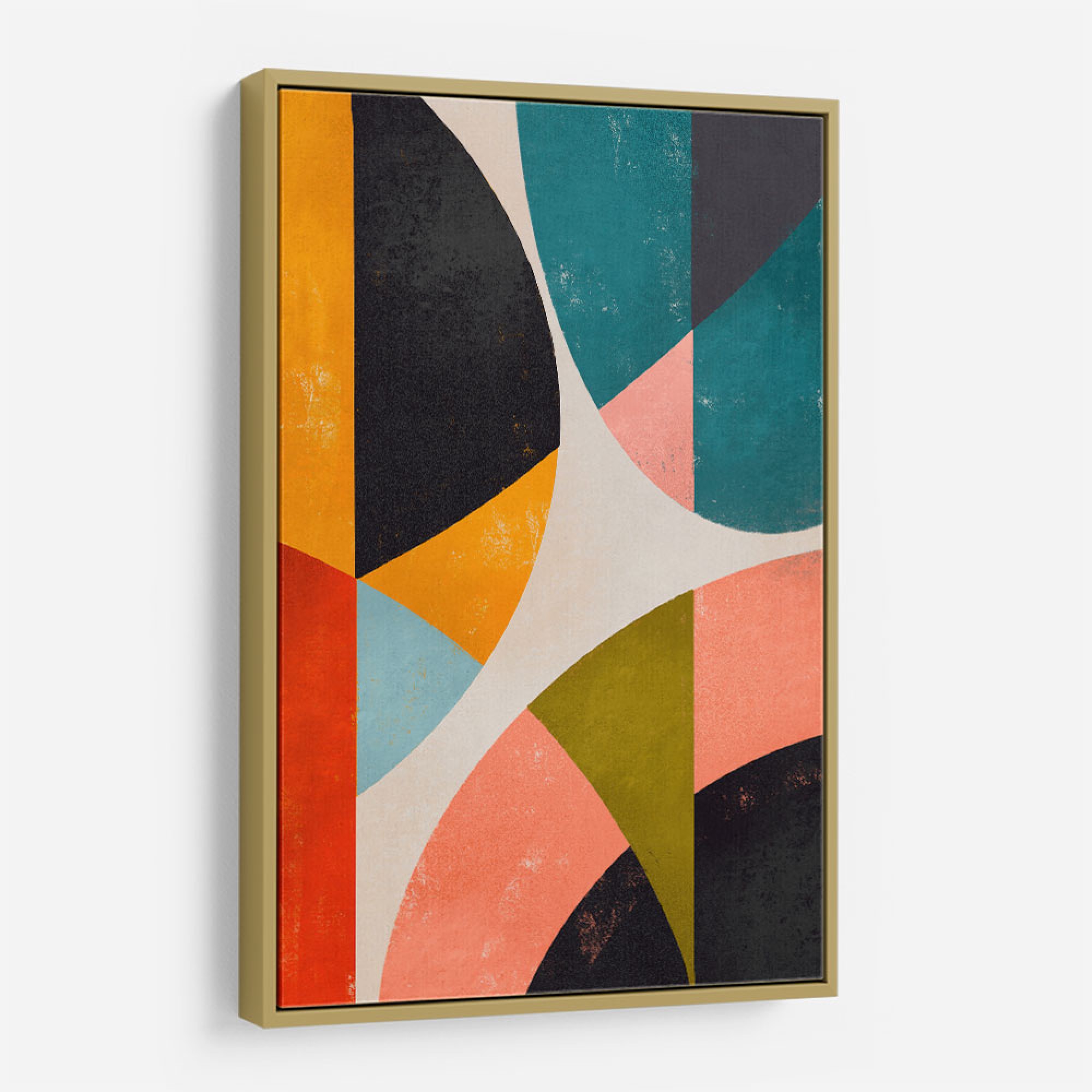 Split Circles Wall Art